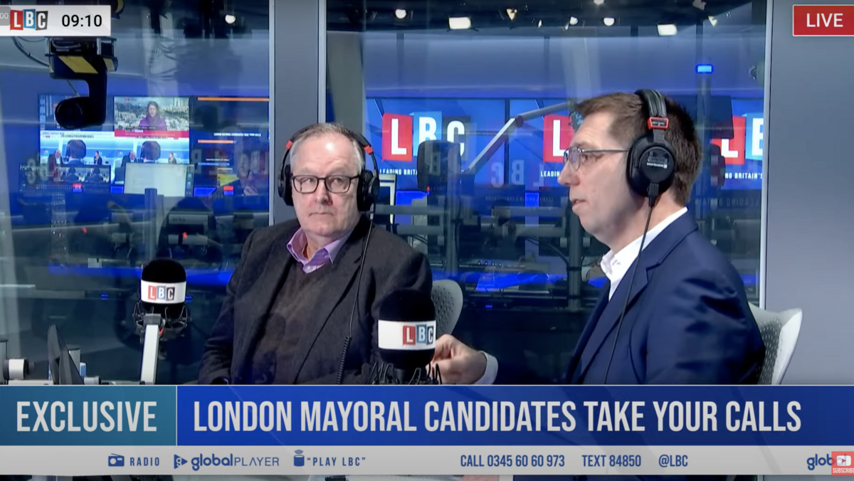 LBC: London Mayoral hopefuls take Londoners calls - London Liberal ...